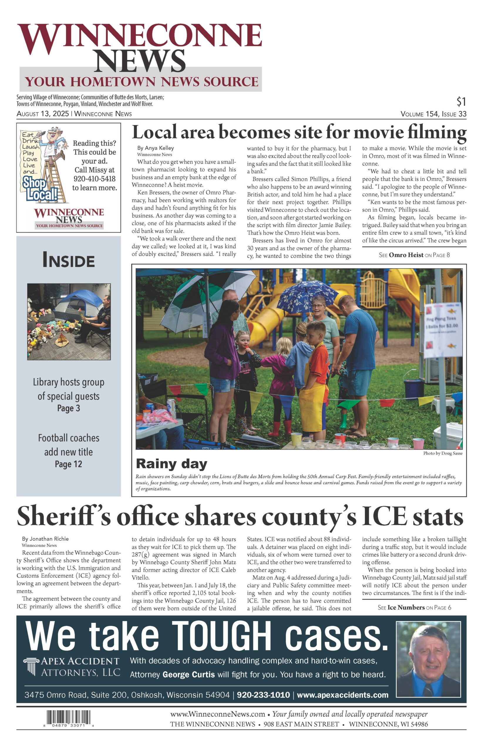 August 13, 2025 Winneconne News - Winneconne News