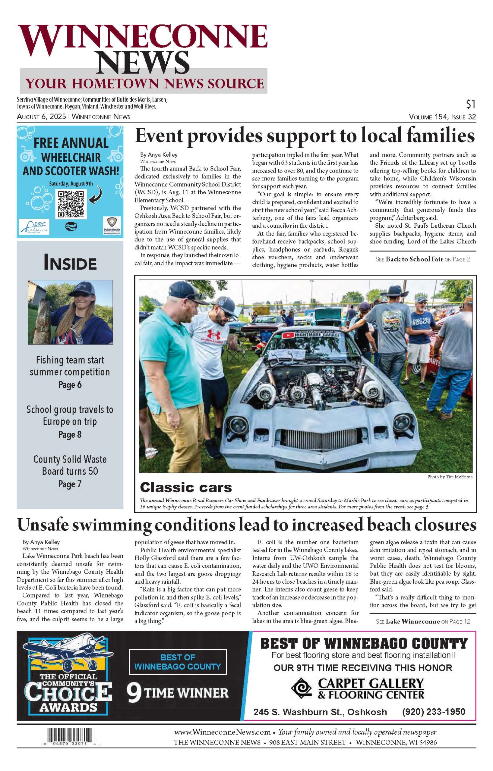 August 6, 2025 Winneconne News - Winneconne News