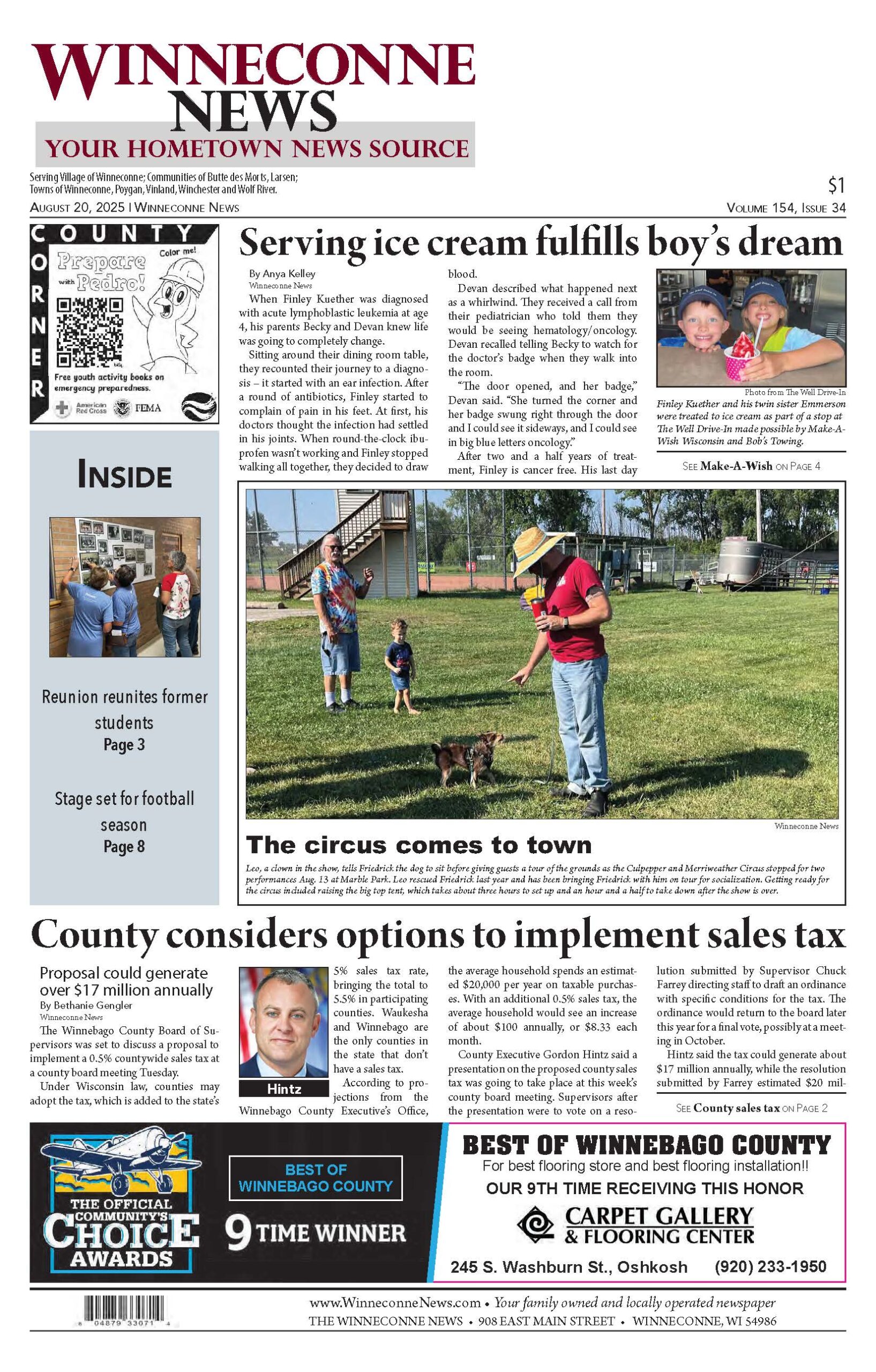 August 20, 2025 Winneconne News - Winneconne News