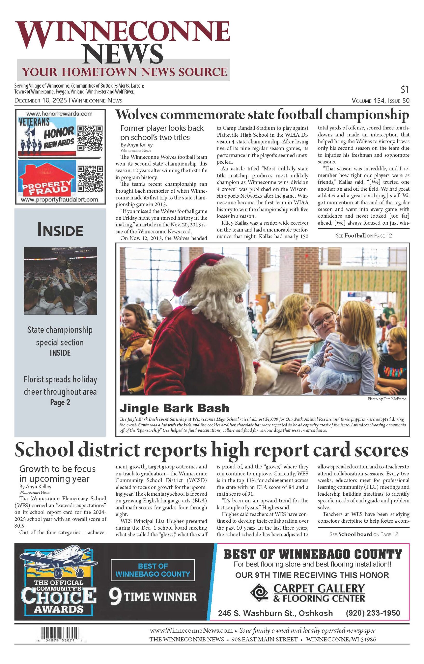 December 10, 2025 Winneconne News - Winneconne News