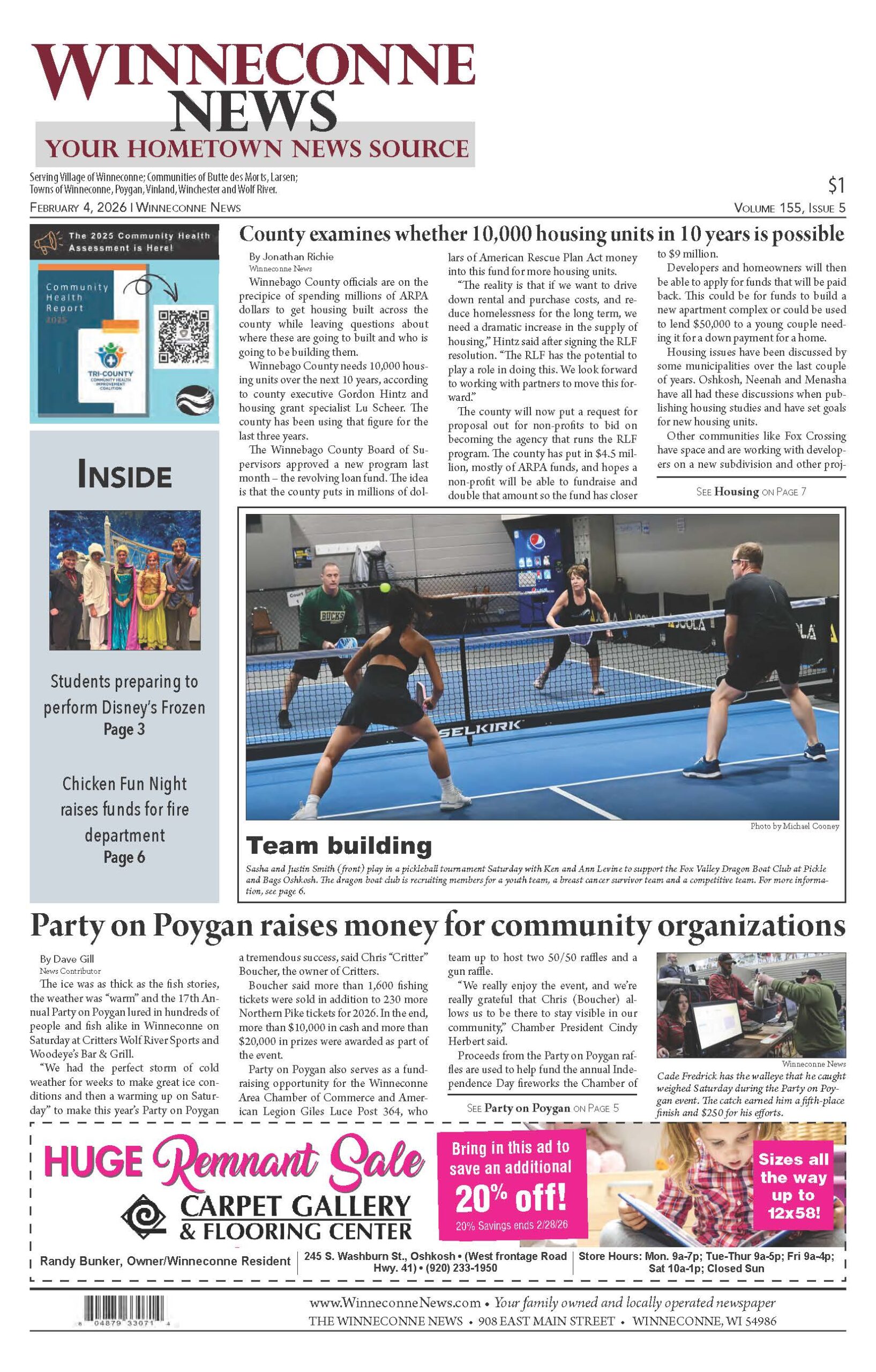 February 4, 2026 Winneconne News - Winneconne News